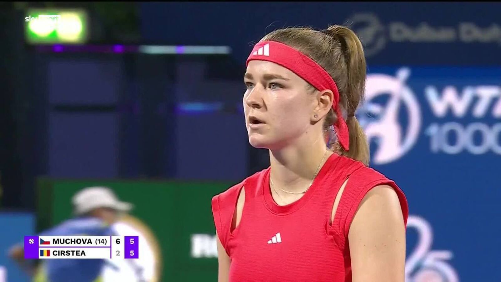 Karolina Muchova - Sorana Cirstea - die Highlights | WTA Dubai | Tennis ...