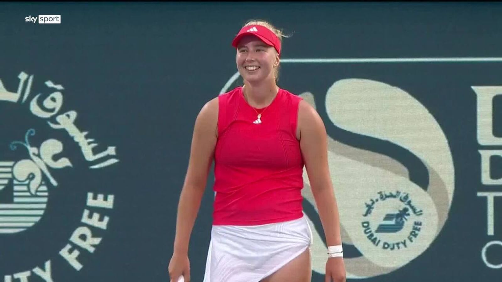 Clara Tauson - Linda Noskova - die Highlights | WTA Dubai | Tennis News | Sky Sport