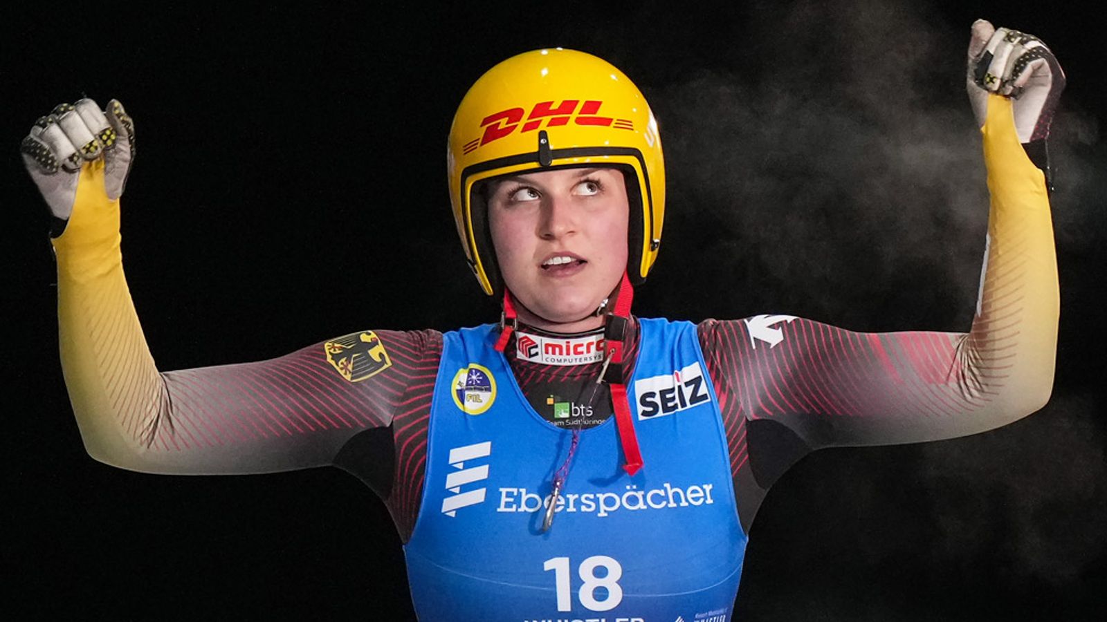 Merle Fräbel auf Rang zwei beim Rodel-Weltcup in Pyeongchang ...