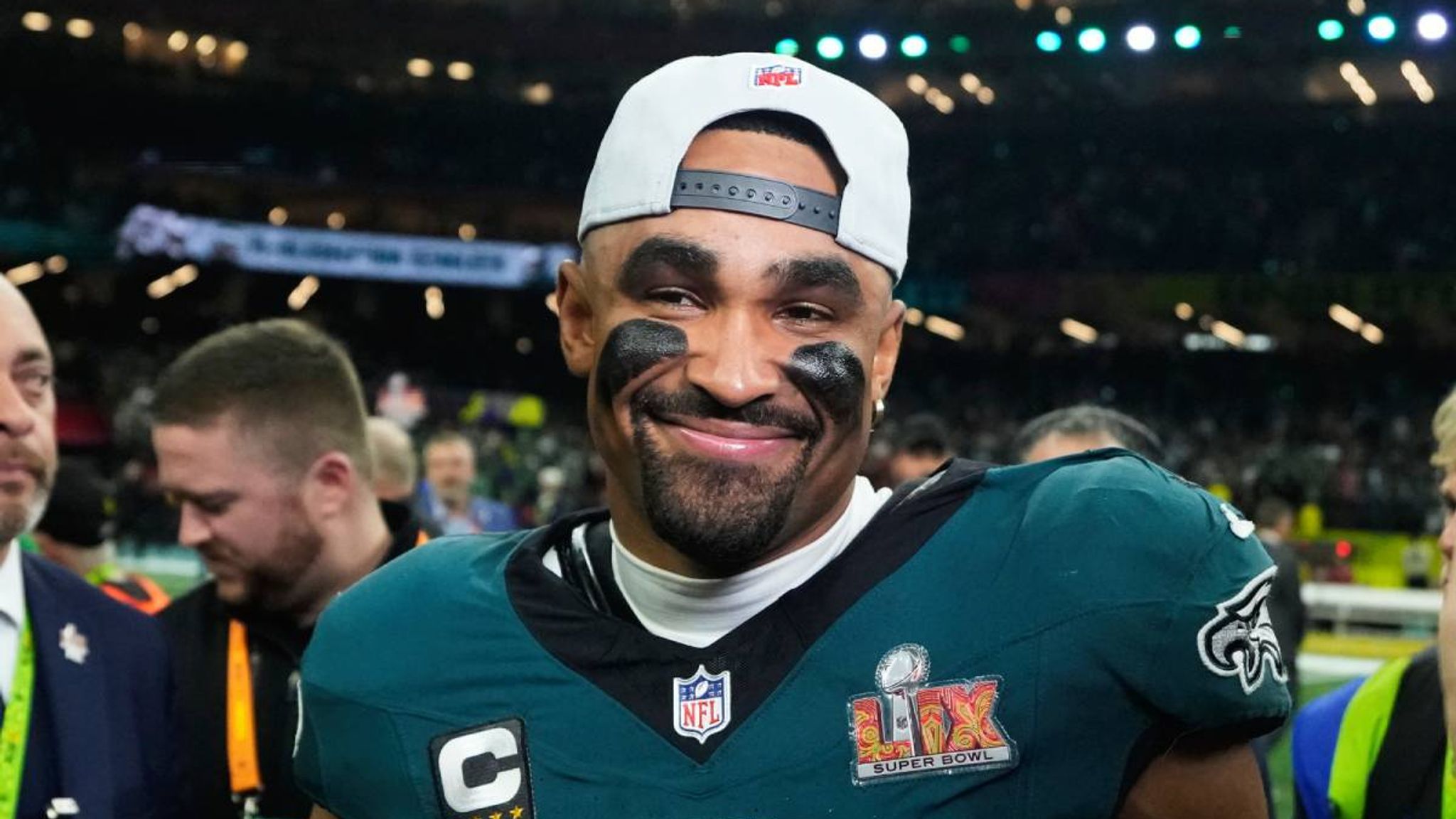 Jalen Hurts von den Philadelphia Eagles ist MVP des Super Bowl LIV ...