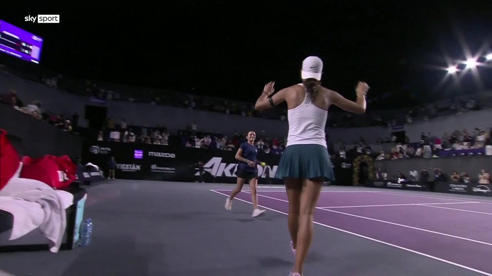 Kolumbianerin Arango überrascht und steht in ihrem ersten WTA-Finale ...
