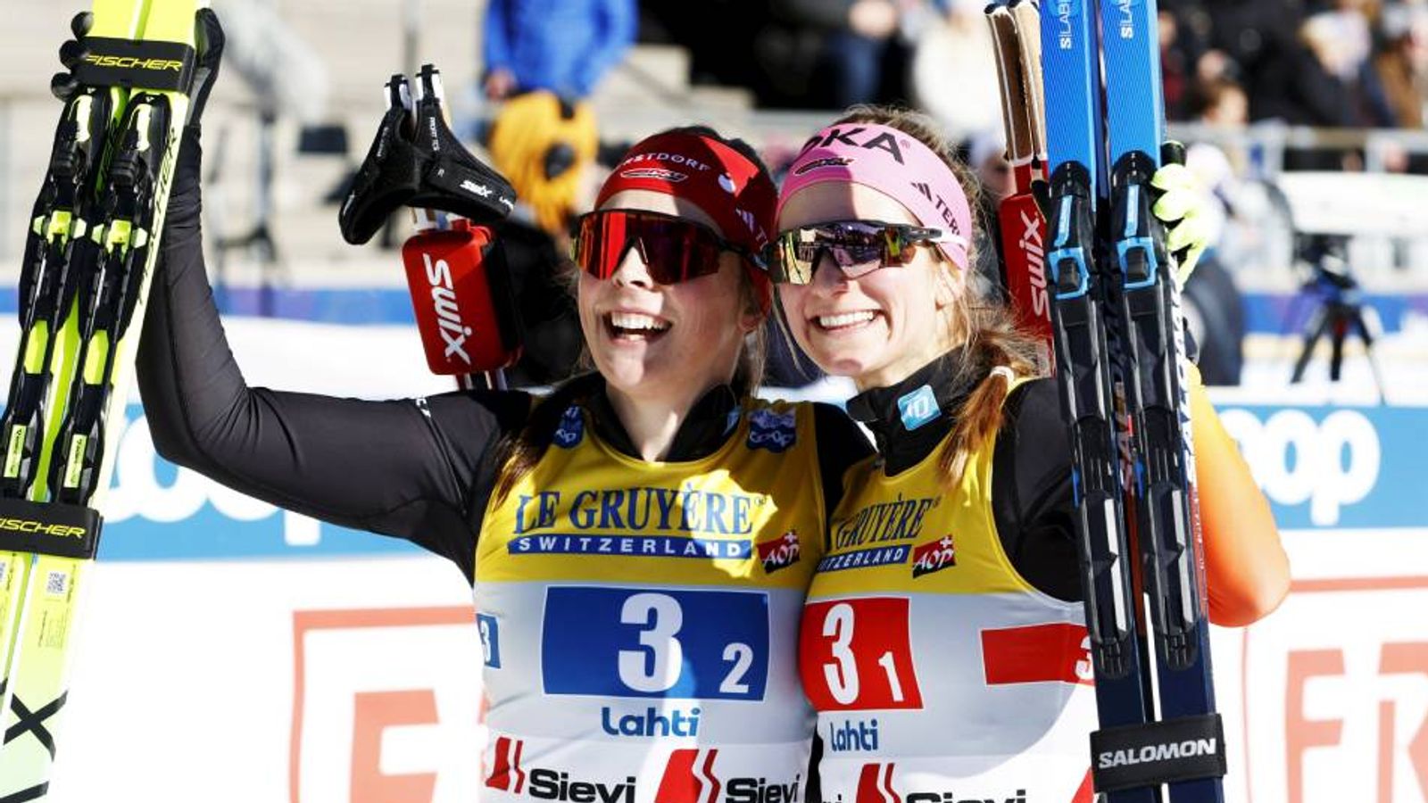 Coletta Rydzek gewinnt Teamsprint mit Laura Gimmler in Lahti ...