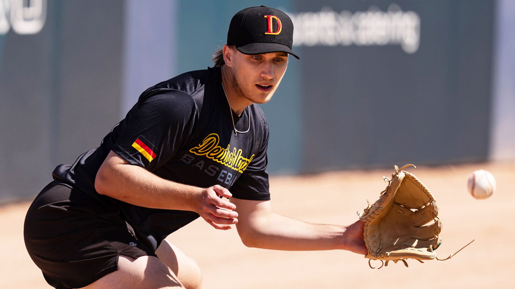 Jaden Agassi verliert mit deutscher Baseball-Nationalmannschaft gegen ...