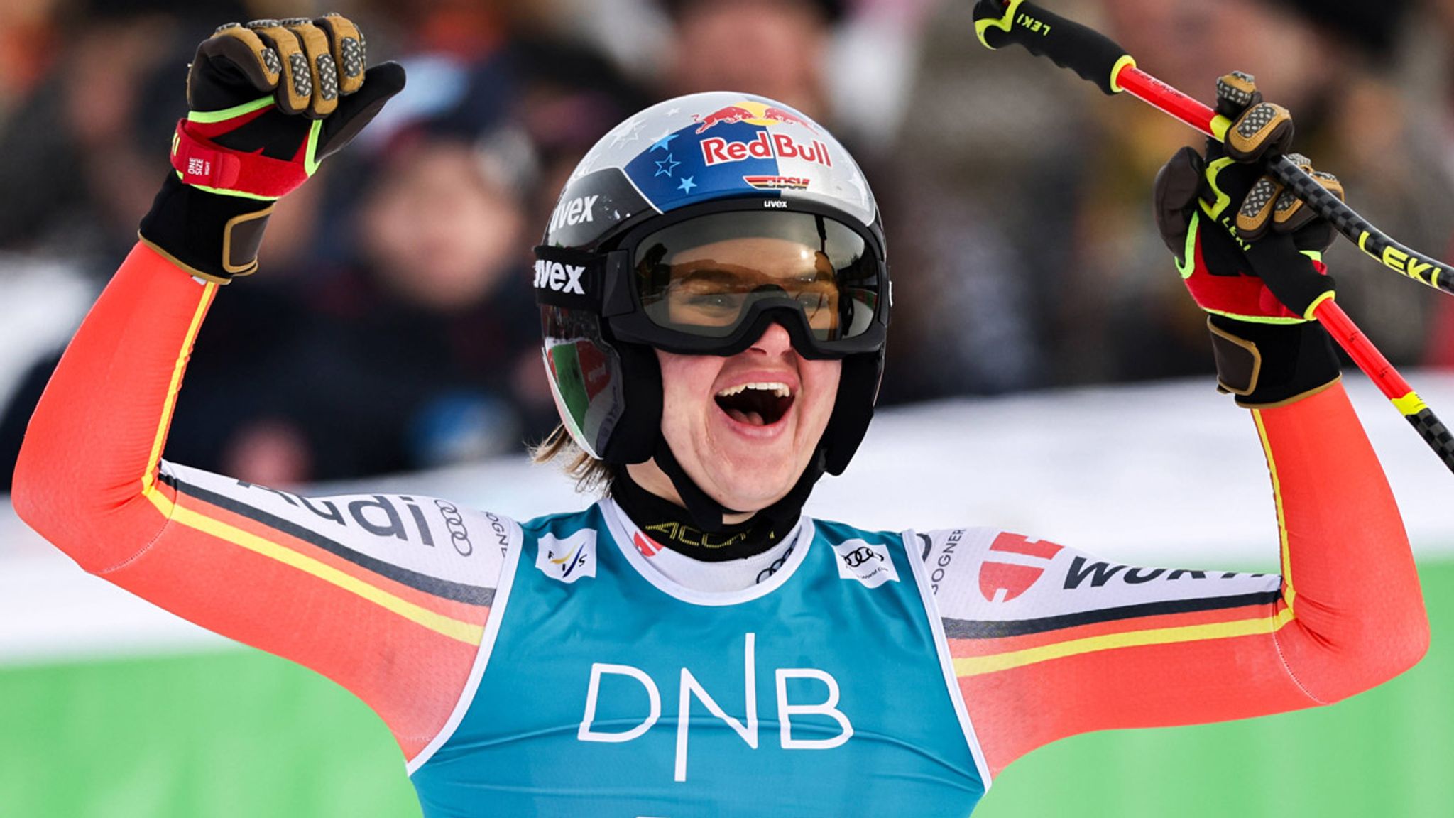 Emma Aicher holt im norwegischen Kvitfjell ihren ersten Weltcupsieg ...