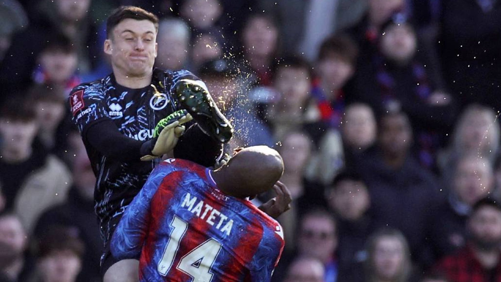 Jean-Philippe Mateta steht vor Comeback für Crystal Palace nach Horror-Tritt | Fußball News ...