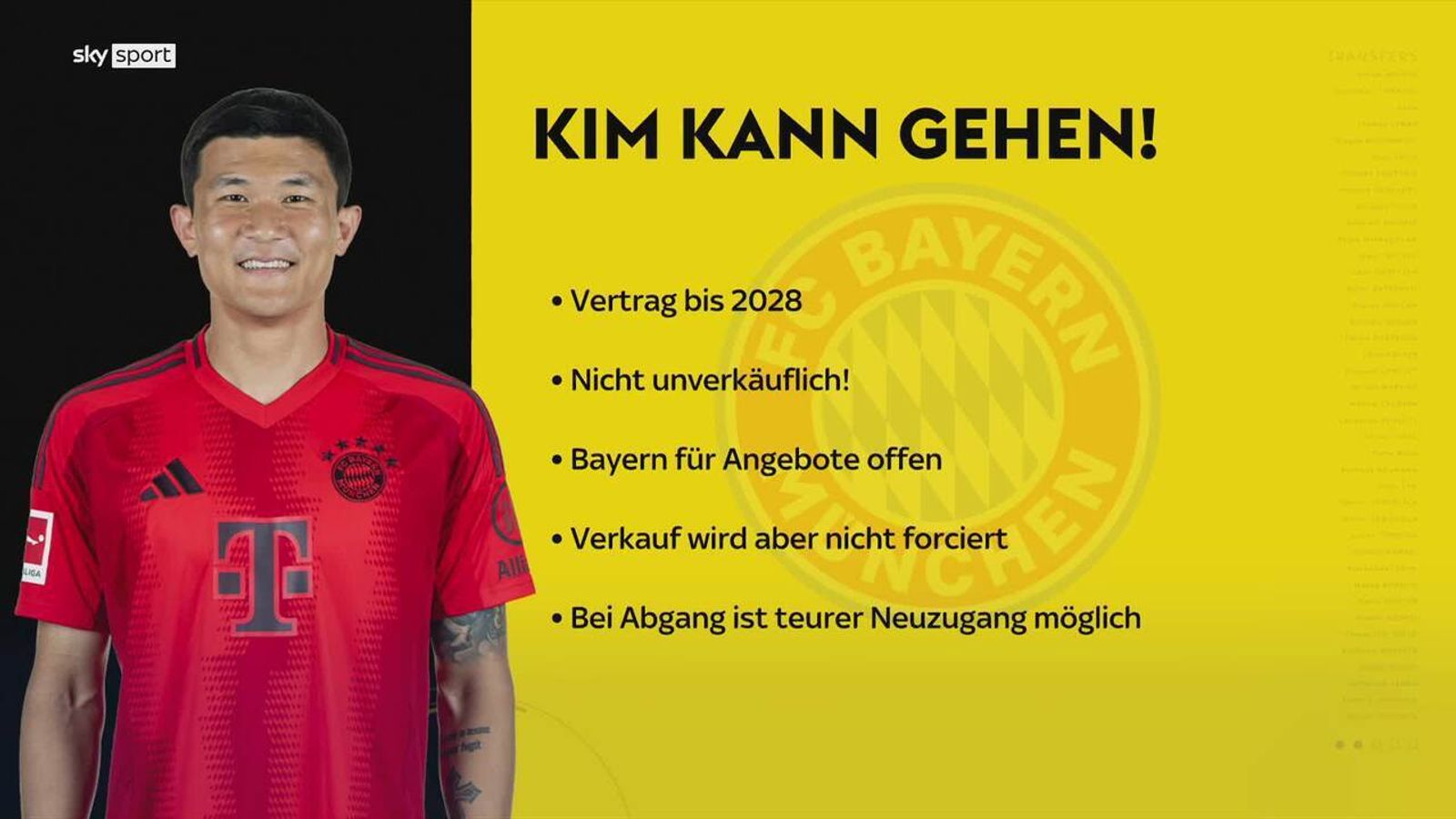Bayern-Star nicht unverkäuflich: Kim darf im Sommer gehen! | Fußball ...