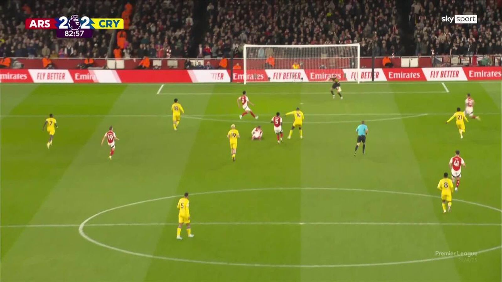 Arsenal 2:2 CRYSTAL PALACE | Mateta chipt traumhaft (83. Min.) | In ...