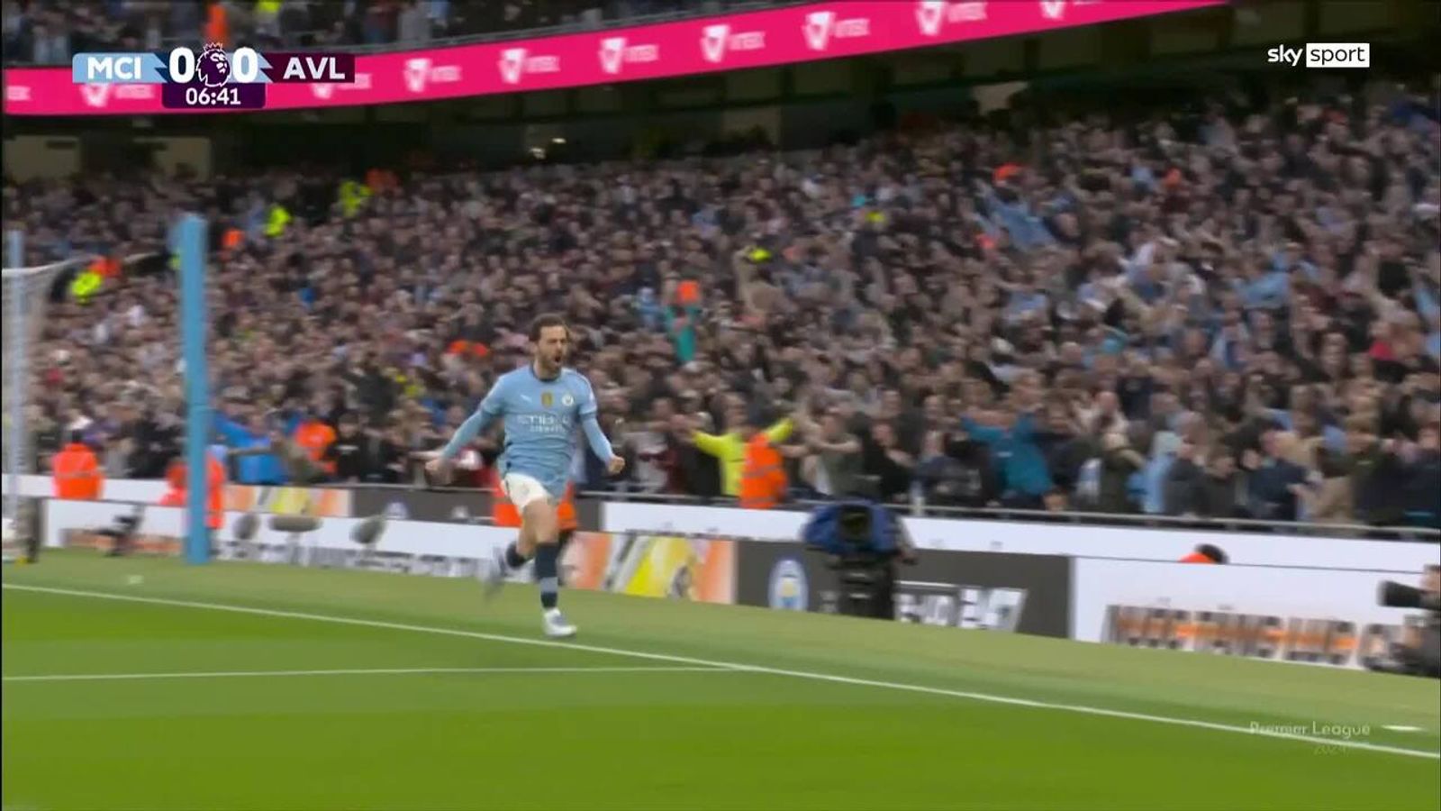 MAN CITY 1:0 Aston Villa | Silva veredelt starke Marmoush-Vorarbeit (7 ...