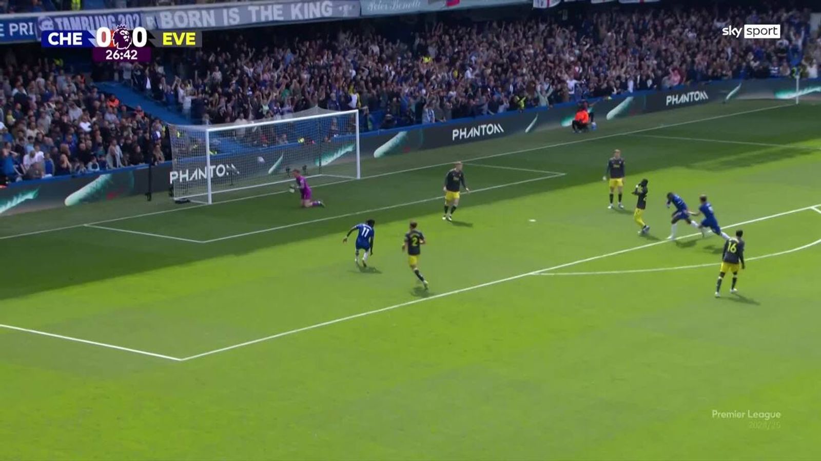 CHELSEA 1:0 Everton | Jackson trifft aus 17 Metern unhaltbar (27. Min ...