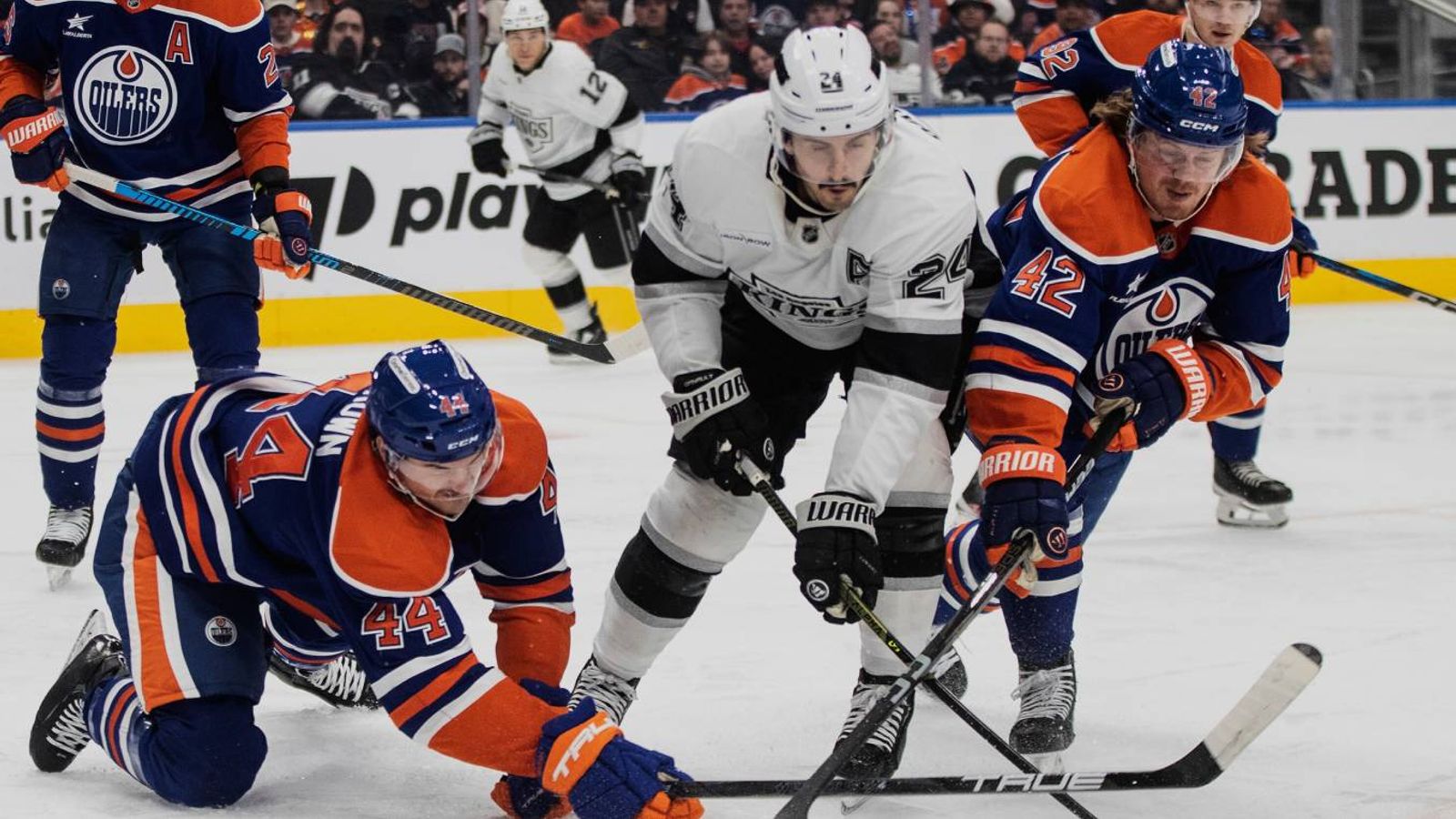 Oilers verlieren in der NHL ohne Draisaitl und McDavid gegen Los ...