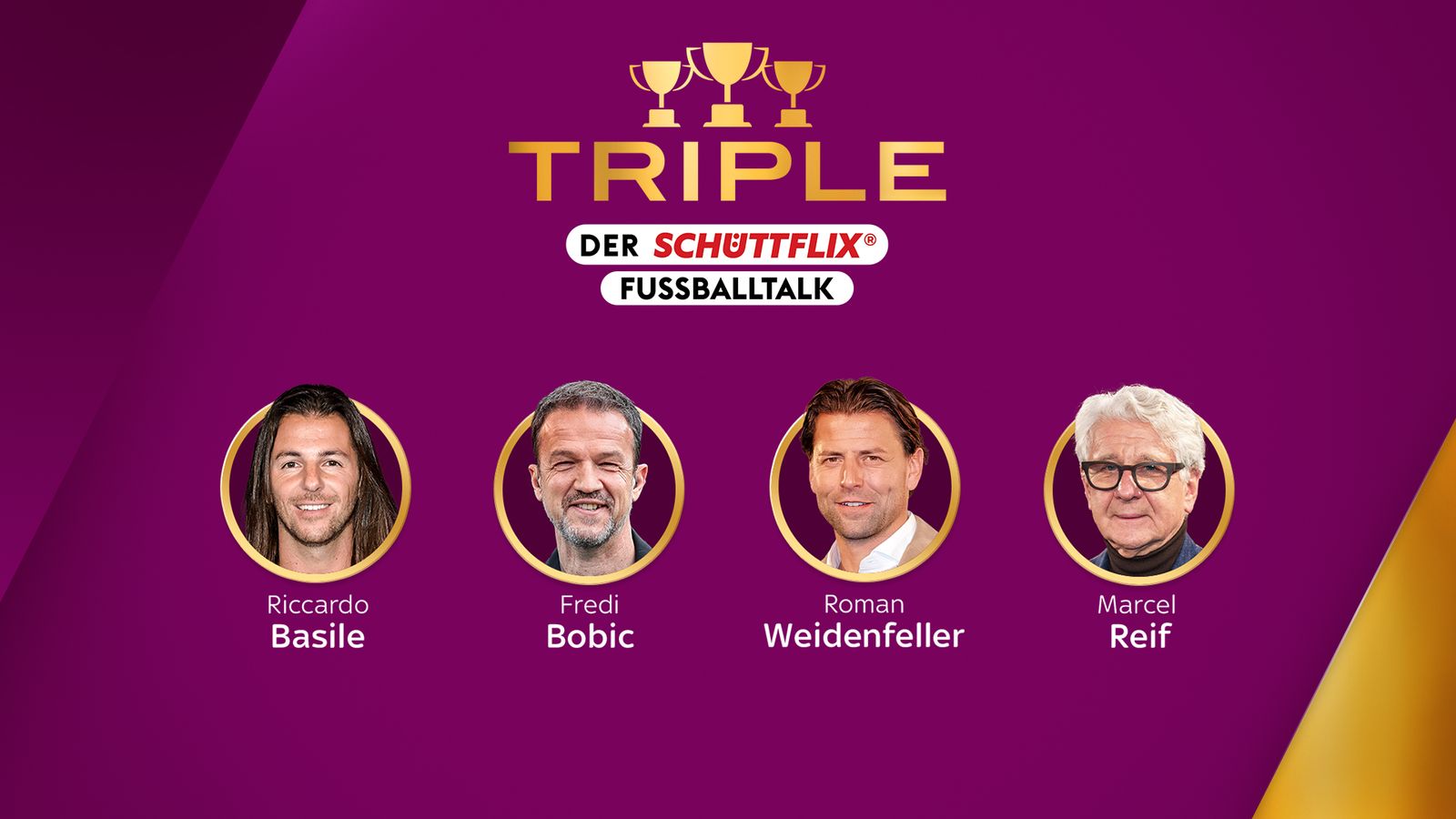 Triple - der Schüttflix-Fußballtalk - Zu Gast: Marcel Reif | Fußball News | Sky Sport