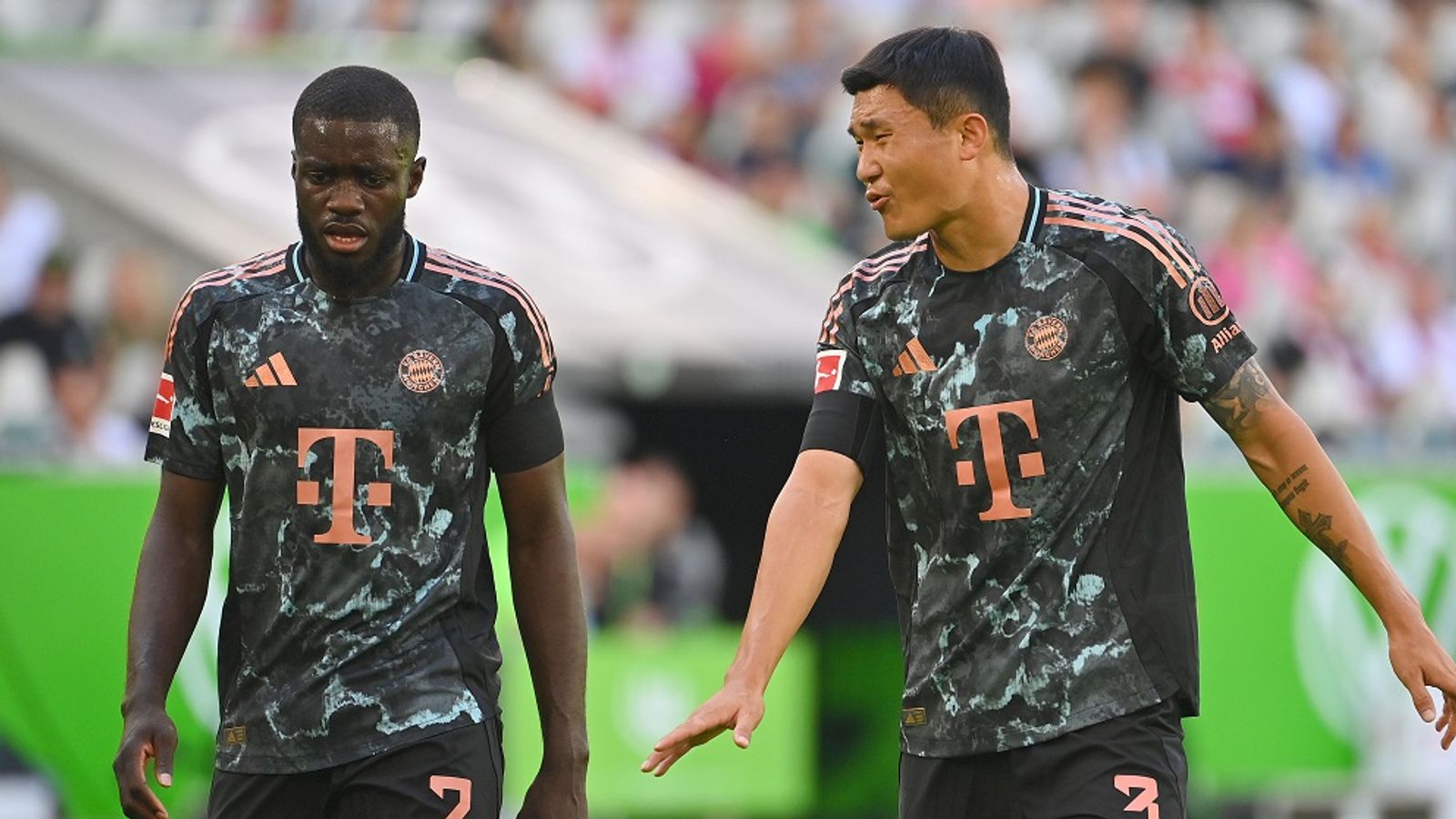 Die Zukunft der Bayern-Stars Minjae Kim und Dayot Upamecano gestaltet sich offen | Transfer ...