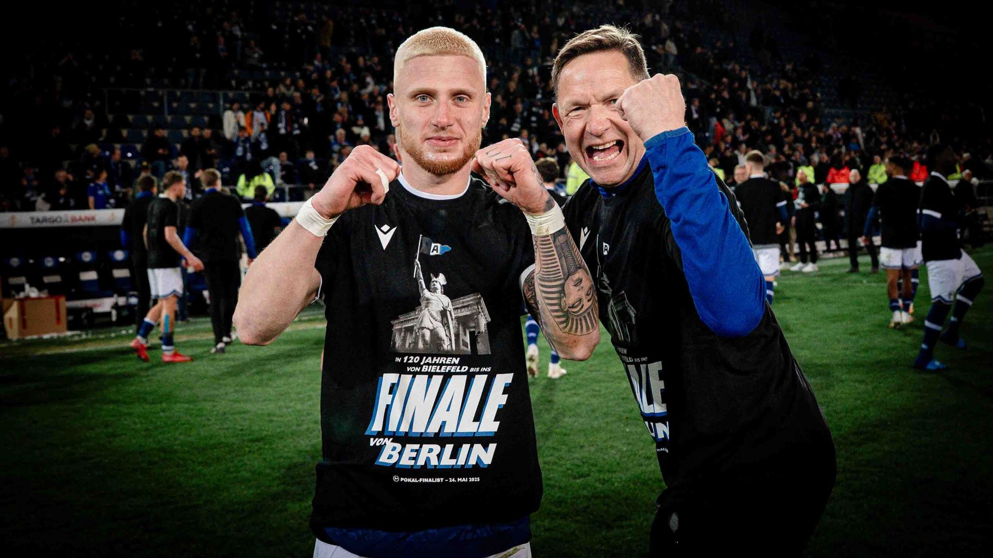 Arminia Bielefeld kommt mit dem DFB-Pokal-Finale in Berlin ein ...