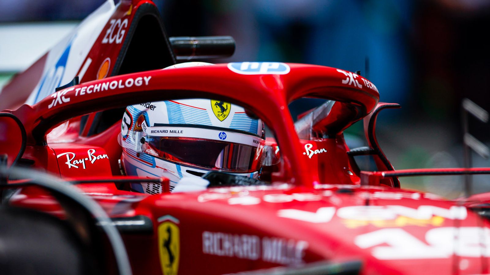 Charles Leclerc im Ferrari gewinnt FP1 in Monaco | Formel 1 News | Sky ...