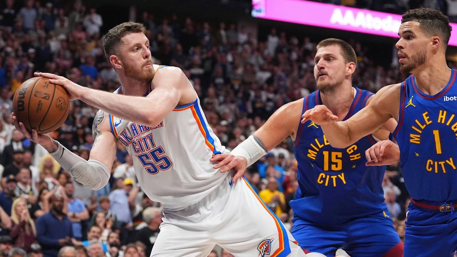 Isaiah Hartenstein sichert mit Oklahoma City Thunder den Heimvorteil ...