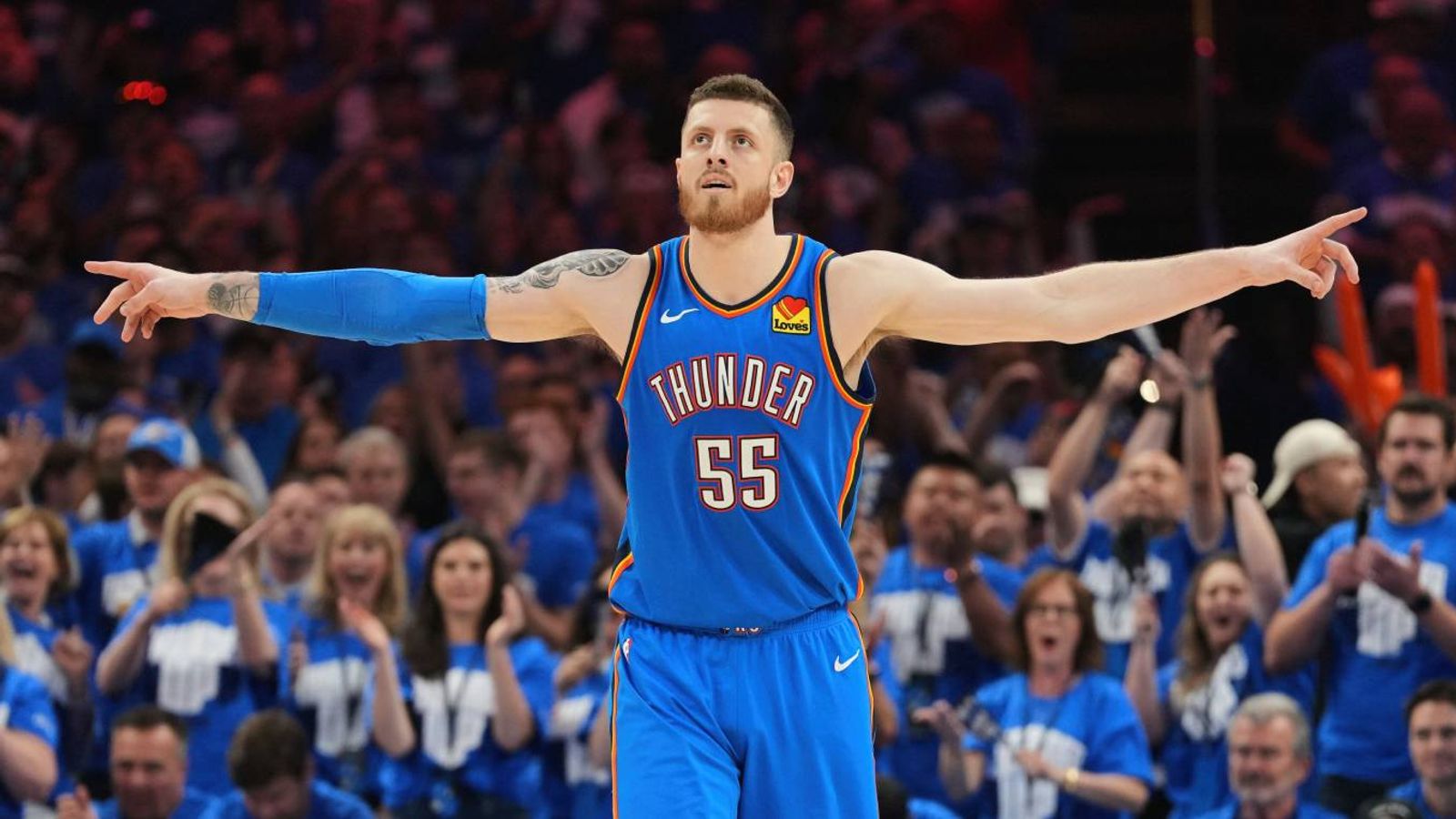 Isaiah Hartenstein gewinnt mit Oklahoma City Thunder deutlich gegen die ...