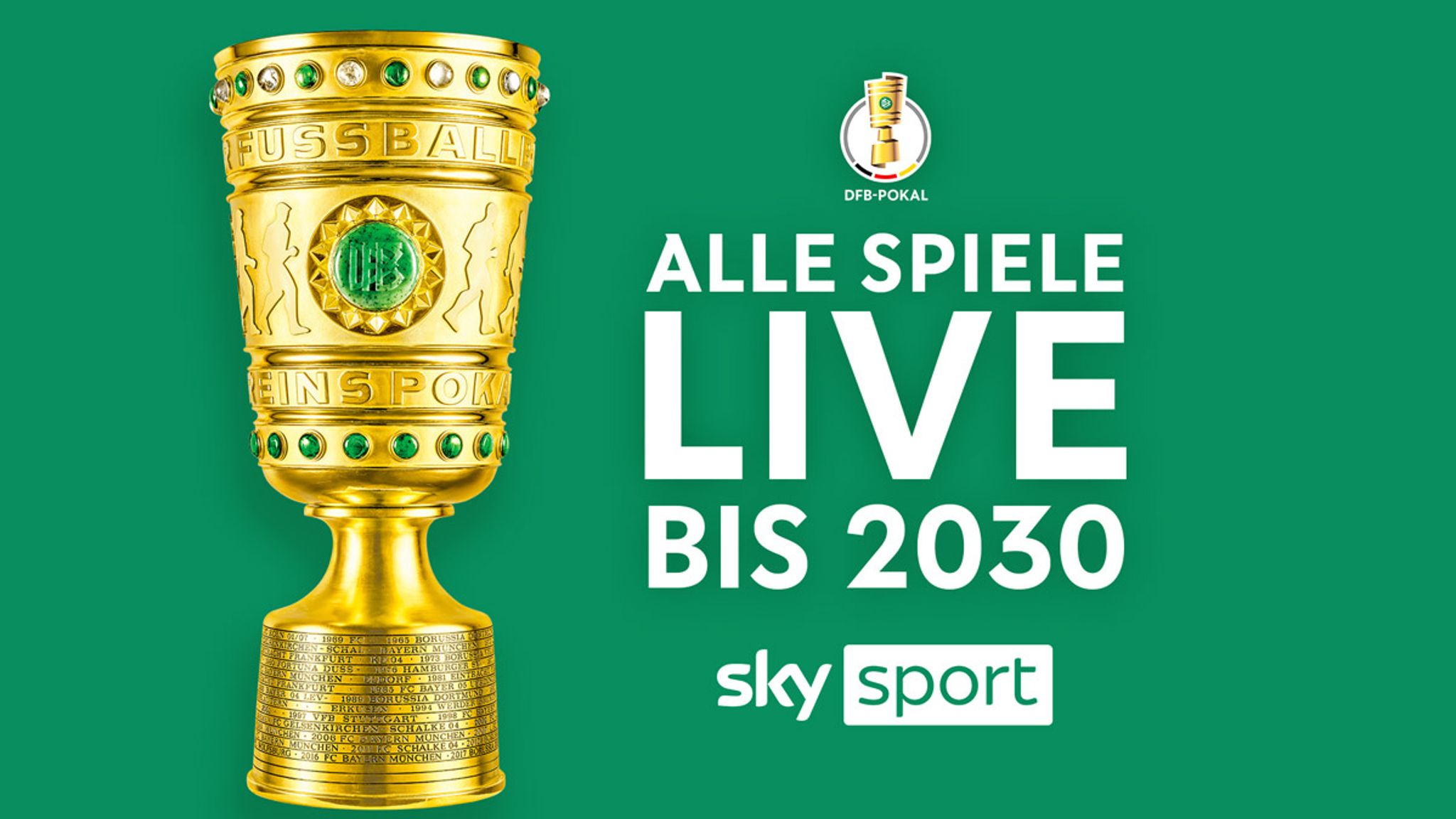 Sky bleibt bis 2030 die Heimat des DFB-Pokals | Fußball News | Sky Sport