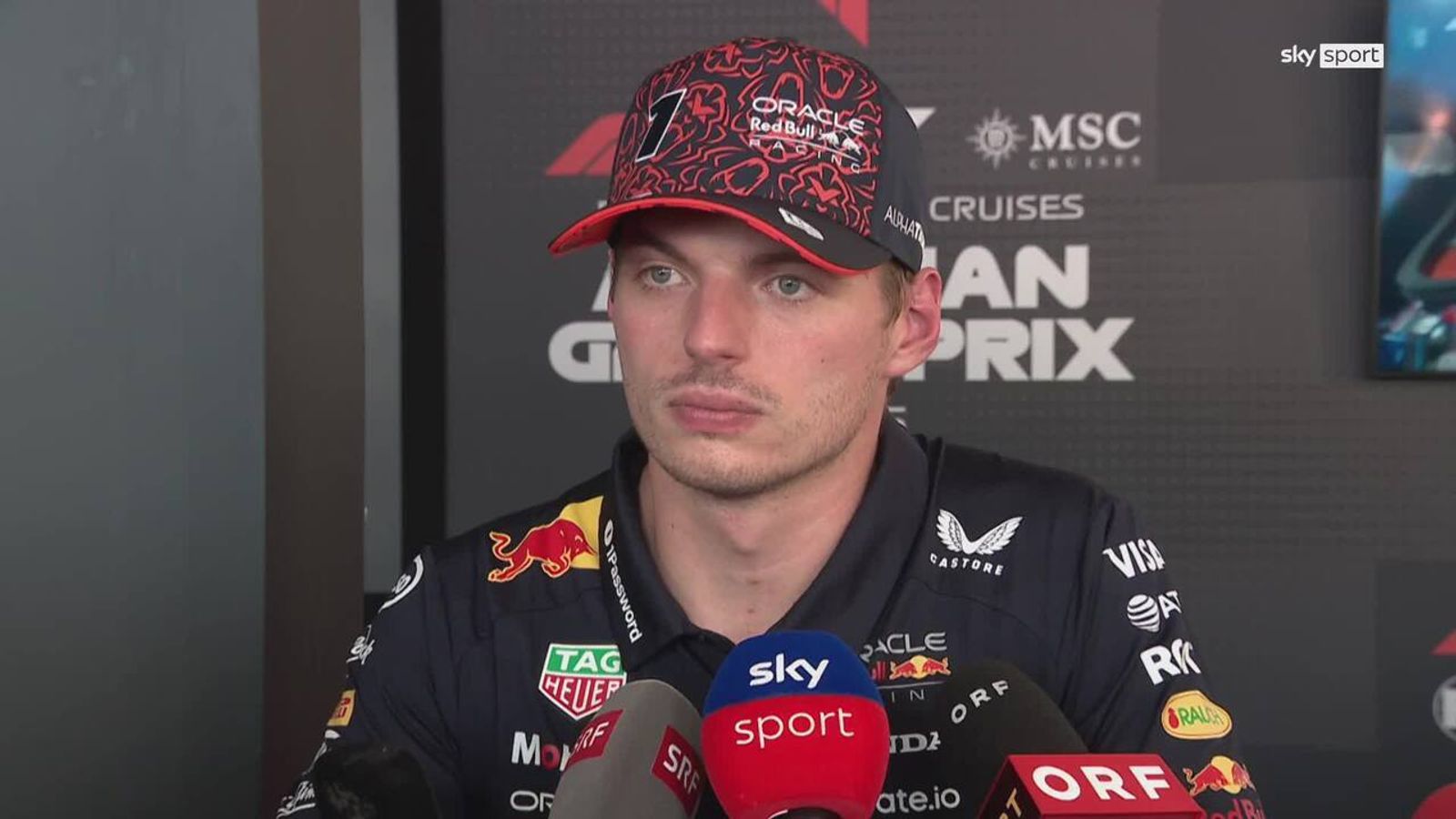 ''Und dann ist die Runde vorbei'' - Verstappen über abgebrochene Runde ...