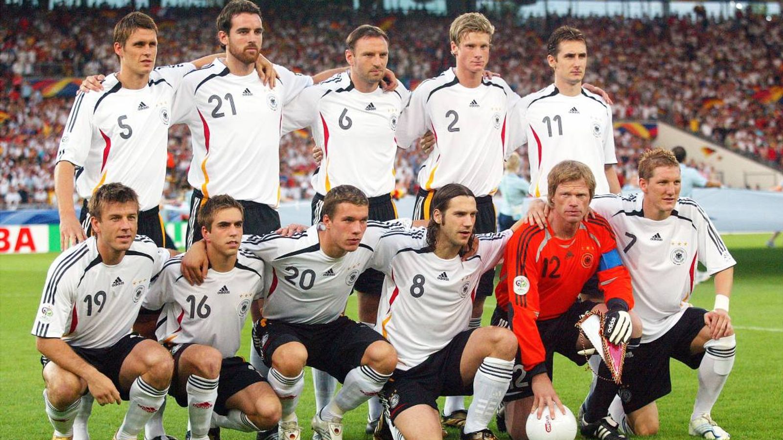 Die DFB-Startelf der WM 2006 gegen Portugal und Ronaldo im Überblick ...