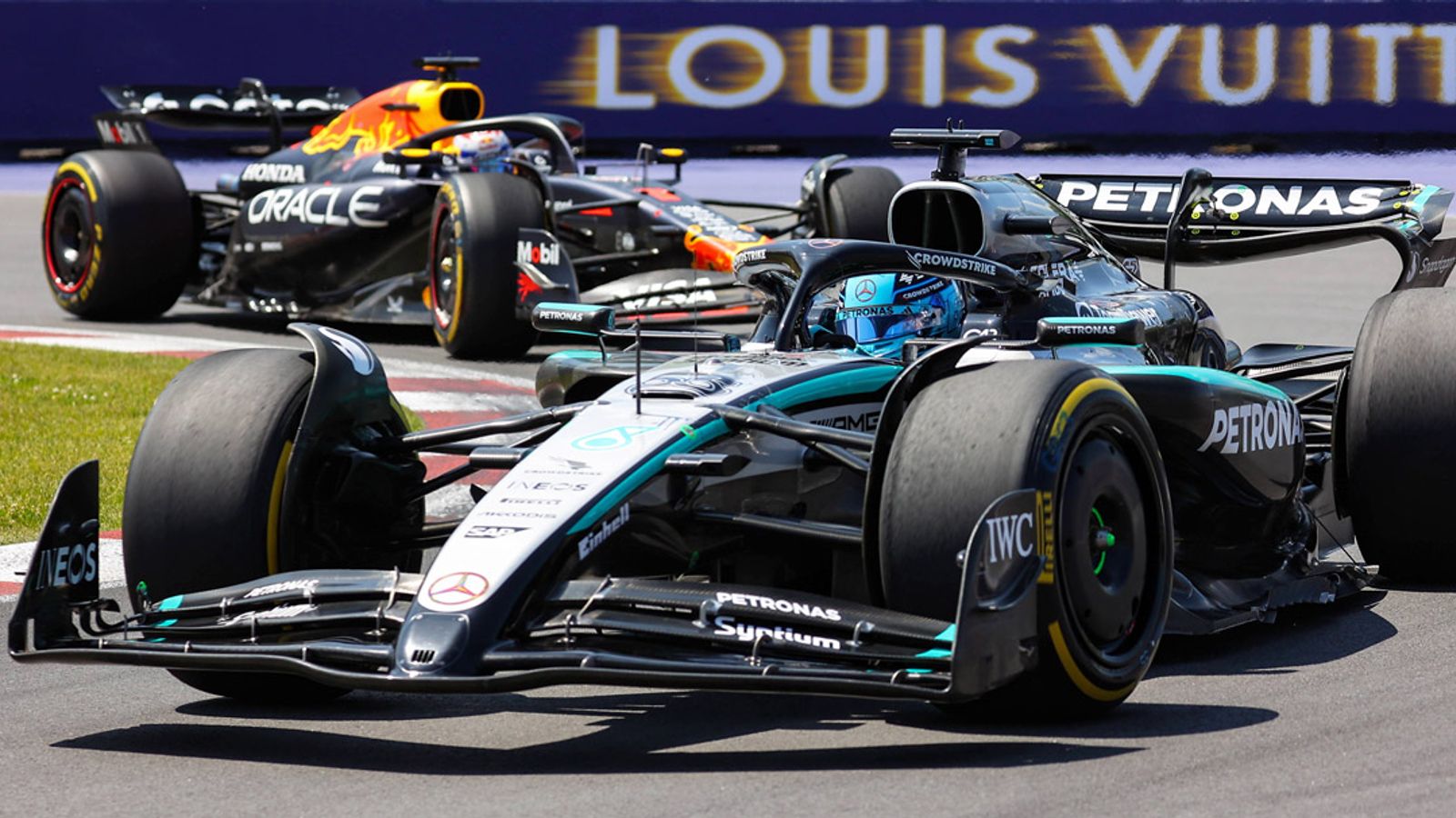 George Russell hat Max Verstappen laut Ralf Schumacher eine klare ...