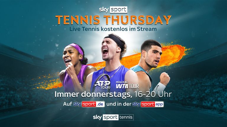Tennis LIVE im kostenlosen Stream auf skysport.de & in der Sky Sport ...