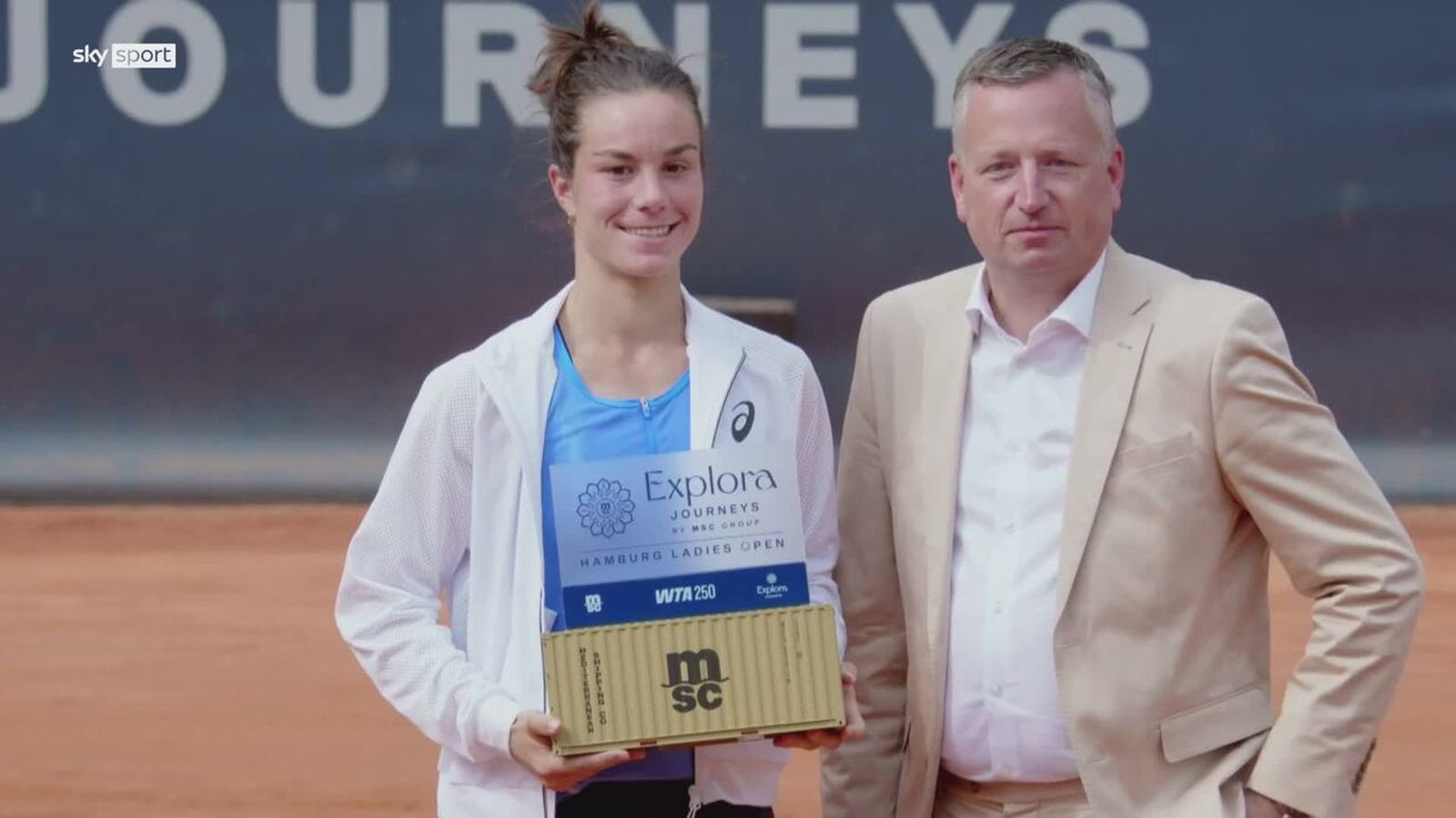 Boisson gewinnt in Hamburg ihren ersten WTA-Titel | Tennis News | Sky Sport