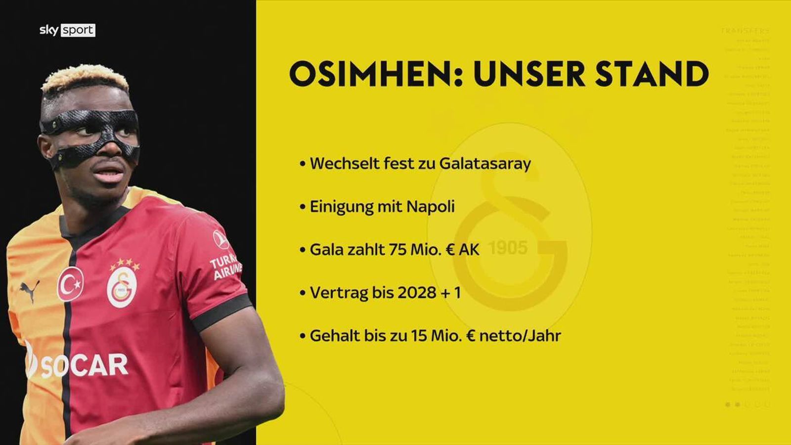 Gala rüstet auf: Osimhen im Anflug & Ederson-Gerücht | Fußball News ...