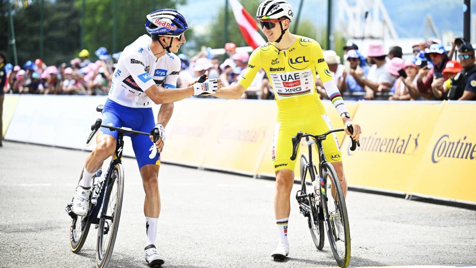 Florian Lipowitz festigt Rang drei bei der Tour de France - Pogacar vor ...