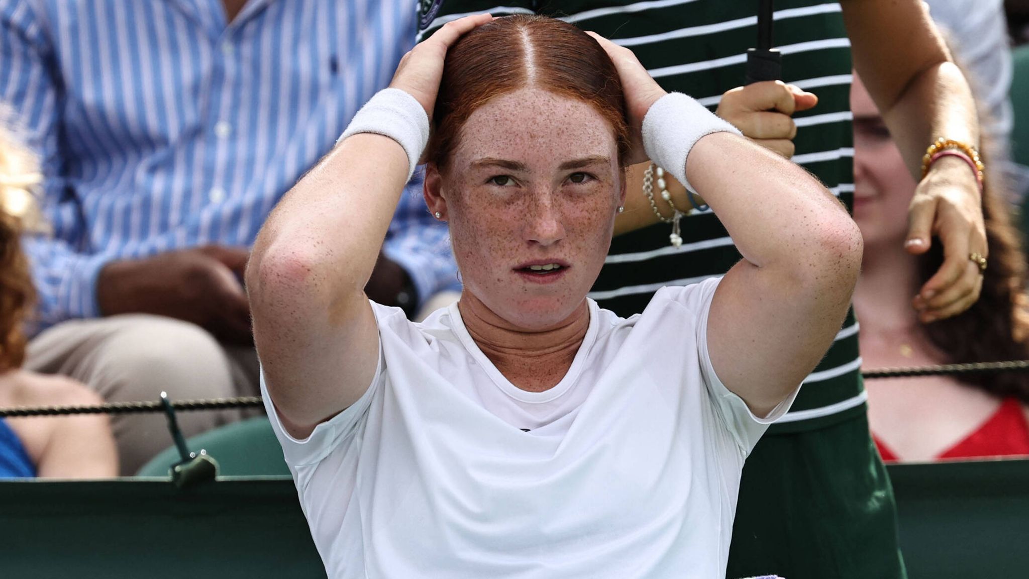 Ella Seidel muss bei Wimbledon-Debüt aufgeben | Tennis News | Sky Sport