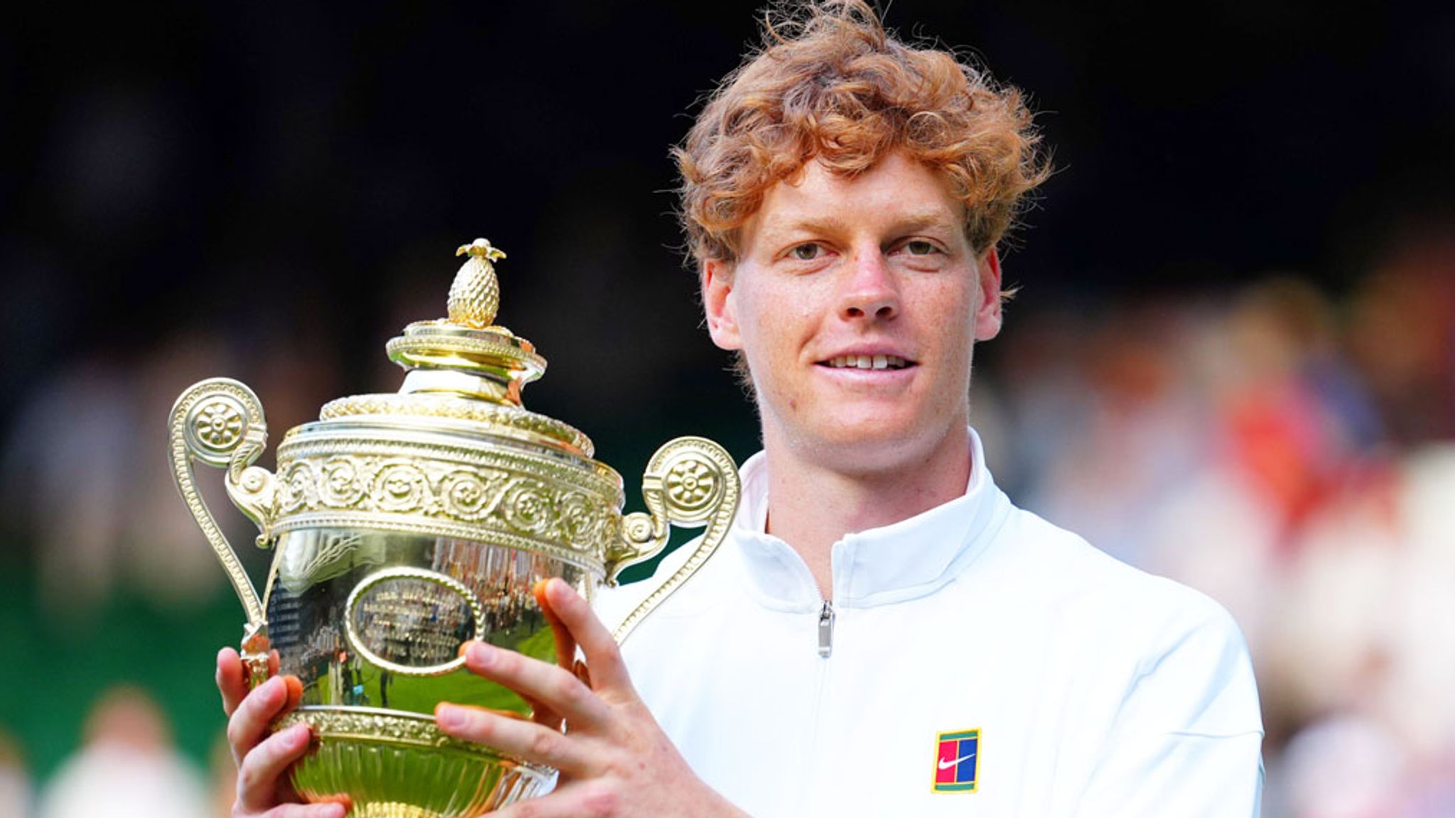 Jannik Sinner besiegt Carlos Alcaraz im Wimbledon-Finale und gewinnt Titel | Tennis News | Sky Sport