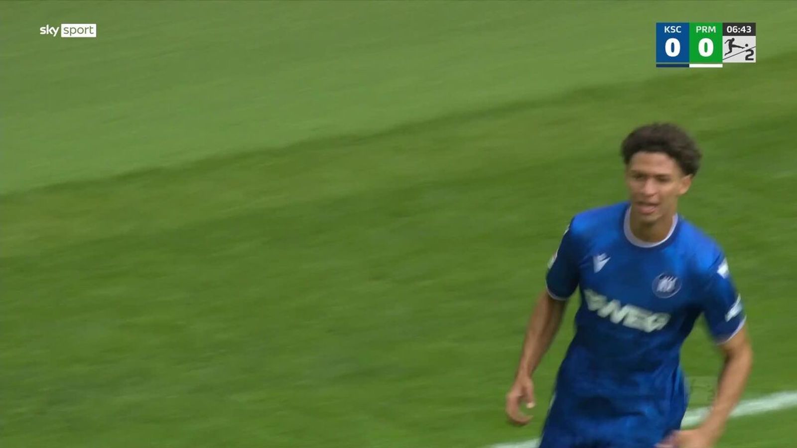 KARLSRUHE 1:0 Münster | Ben Farhat steht goldrichtig (7. Min.) | In-Match Video 2. Bundesliga ...