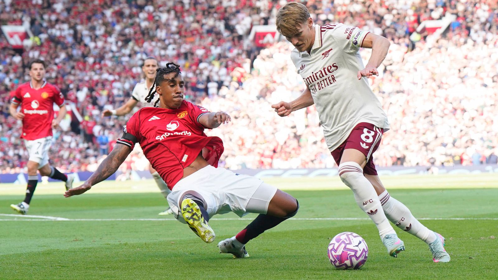 Manchester United verliert gegen Arsenal am 1. Spieltag der Premier League | Fußball News | Sky ...