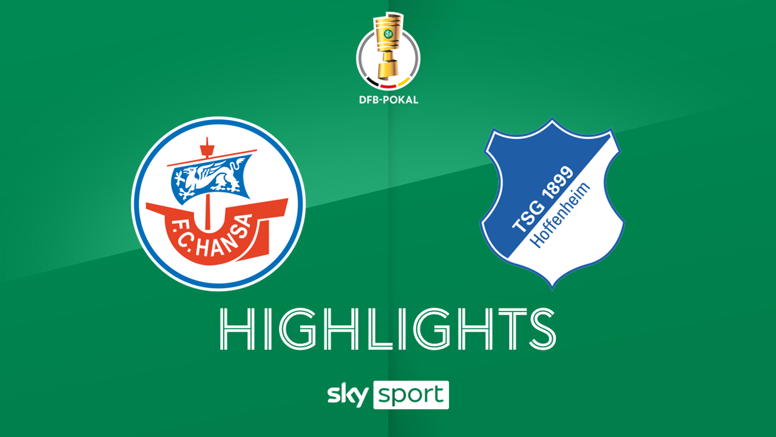 Hoffenheim ganz effektiv: 4:0 bei Hansa Rostock | Fußball News | Sky Sport