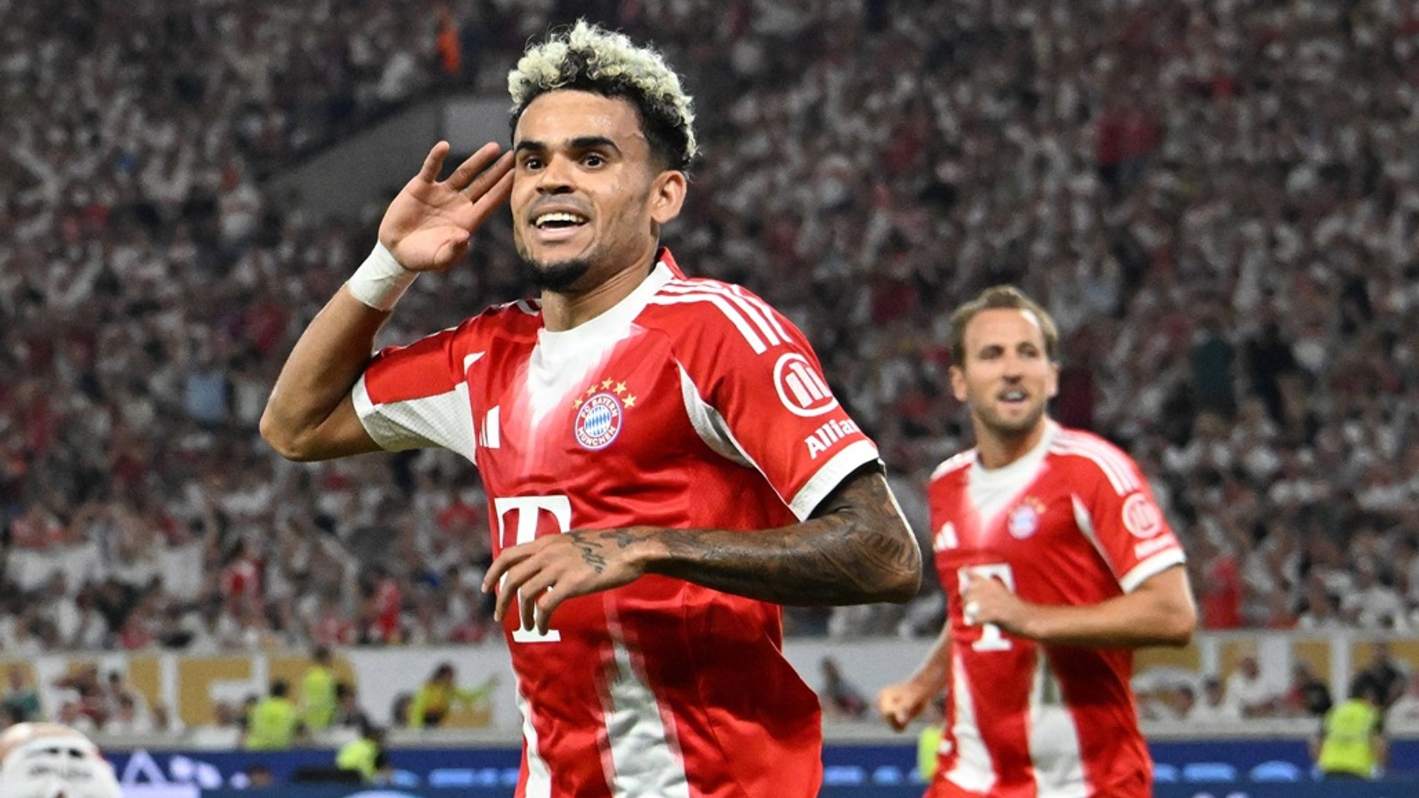 Bayern-Star Luis Diaz feiert im Supercup einen guten Einstand | Fußball News | Sky Sport
