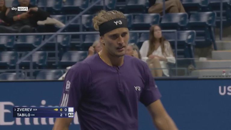 Zverev erreicht zweite Runde bei den US Open gegen Tabilo | Tennis News | Sky Sport
