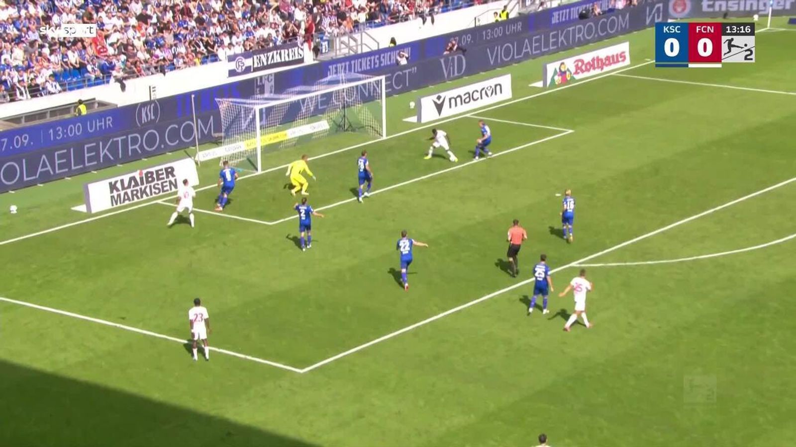 Der muss drin sein! Biron scheitert aus fünf Metern an Bernat (14 ...