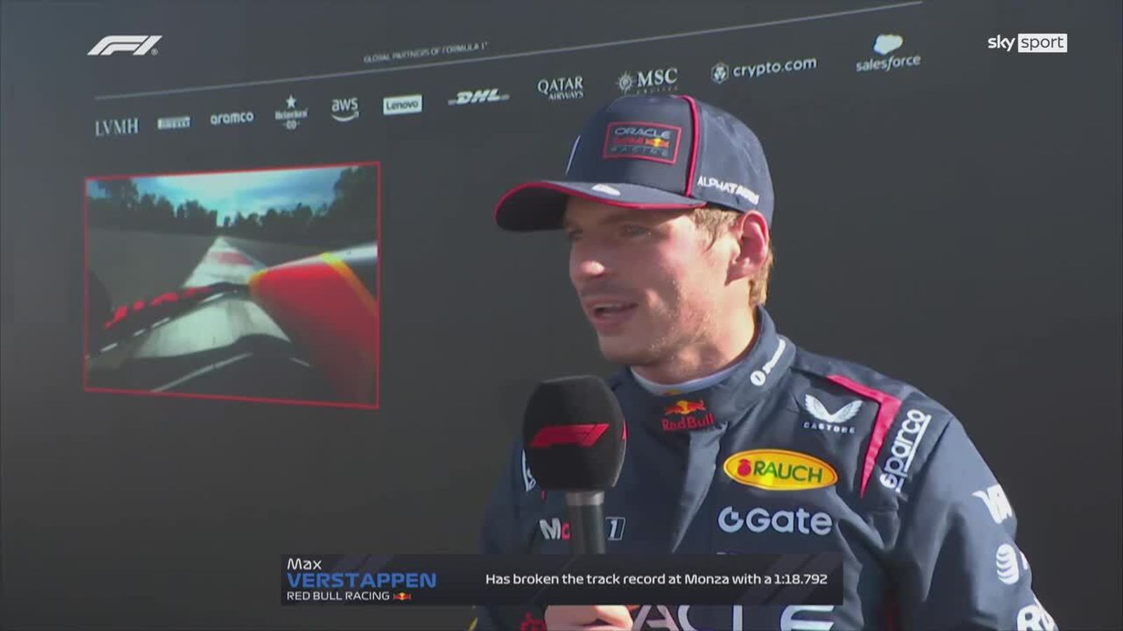 ''Die Runde hat sich super angefühlt'' - Verstappen nach Streckenrekord ...