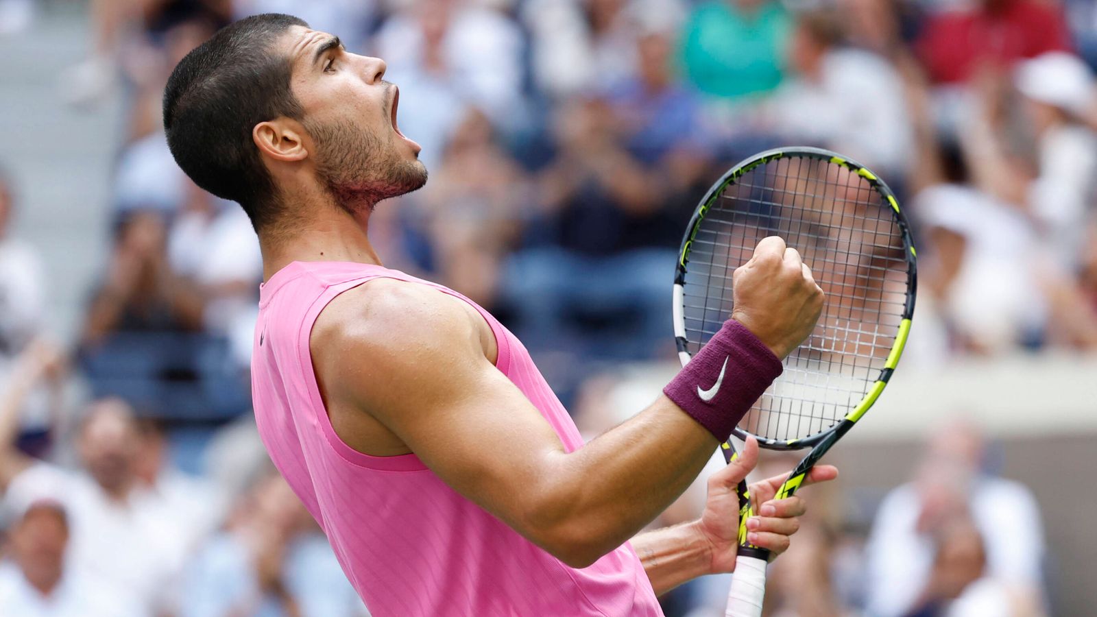 Carlos Alcaraz schlägt Novak Djokovic im Halbfinale der US Open | Tennis News | Sky Sport