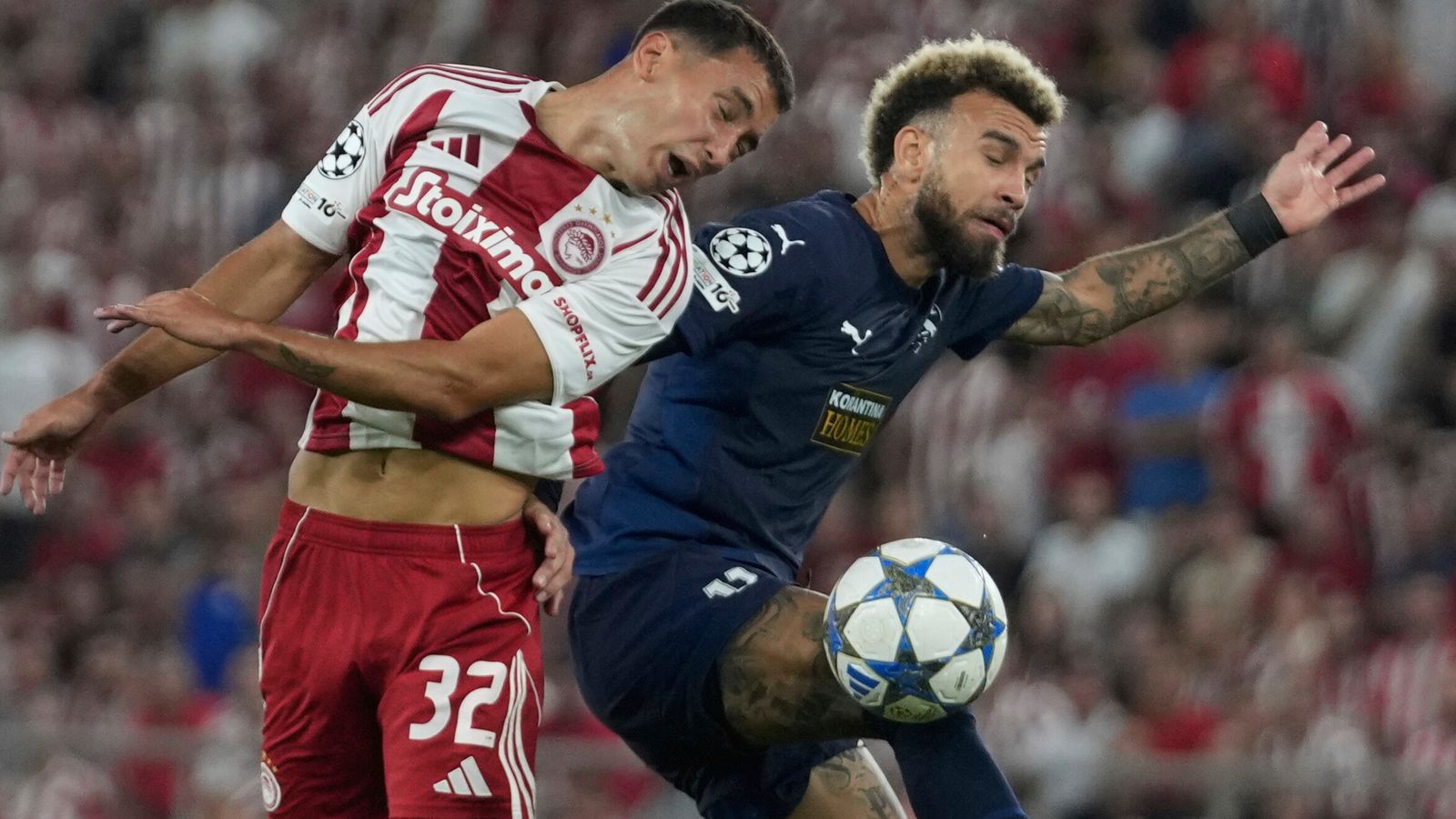FC Paphos punktet bei Olympiakos - Slavia Prag verpasst Sieg gegen Bodö ...