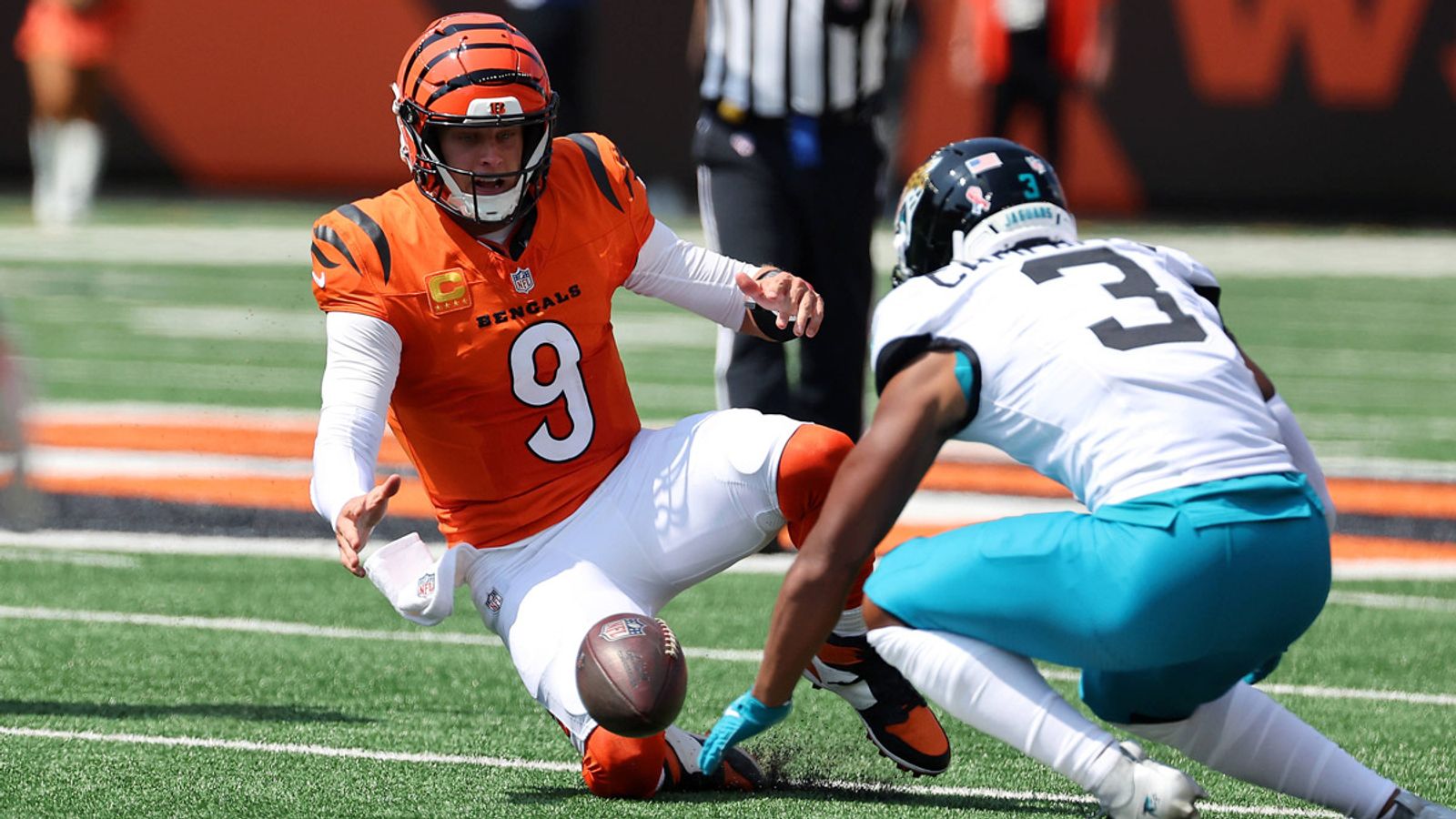 Quarterback Joe Burrow von den Cincinnati Bengals droht nach Operation ...