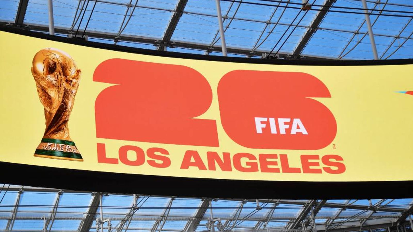 US-Präsident Donald Trump spricht über Spielverlegungen bei WM 2026 ...