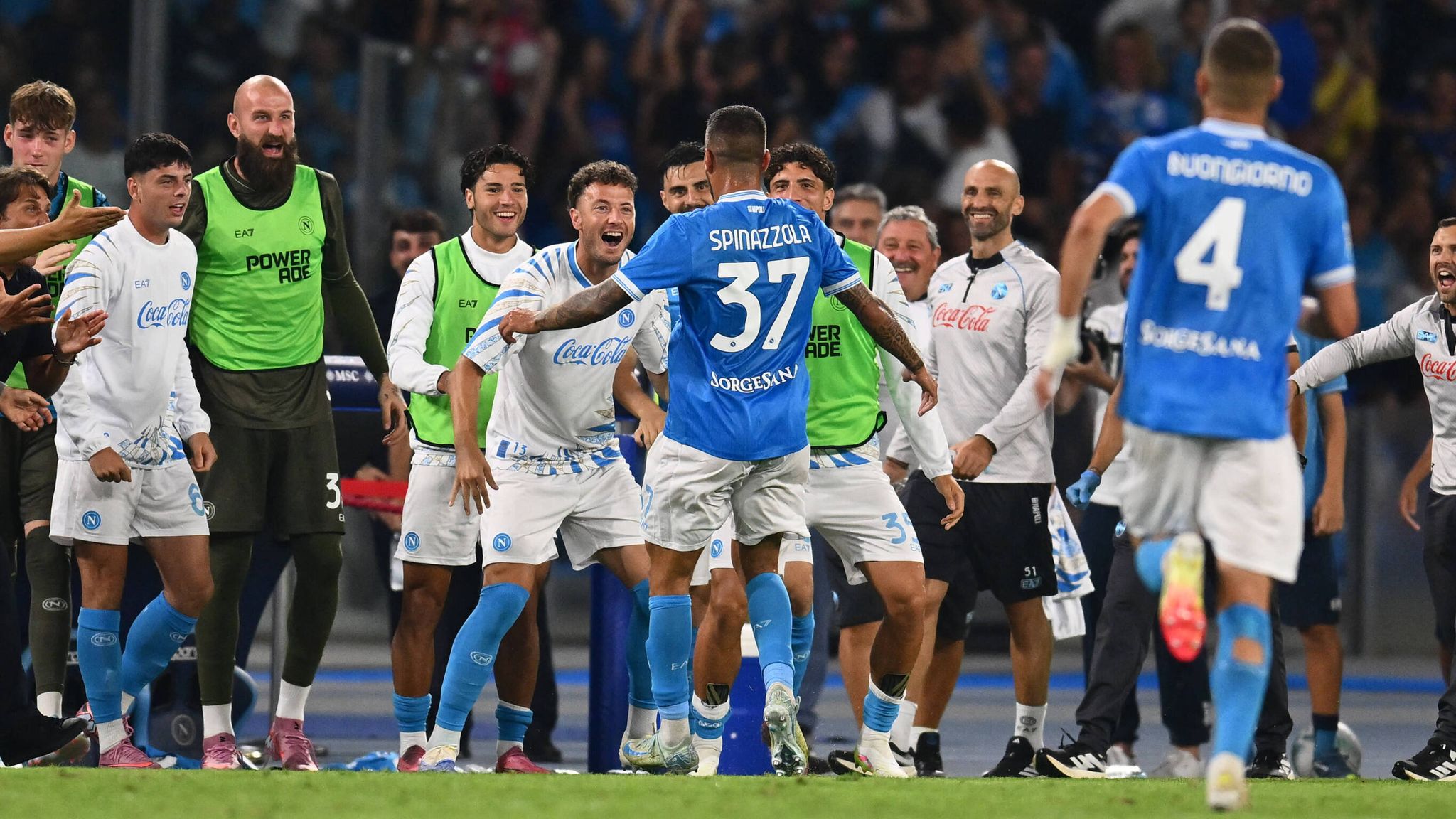 SSC Neapel gewinnt in der Serie A gegen Aufsteiger Pisa | Fußball News ...