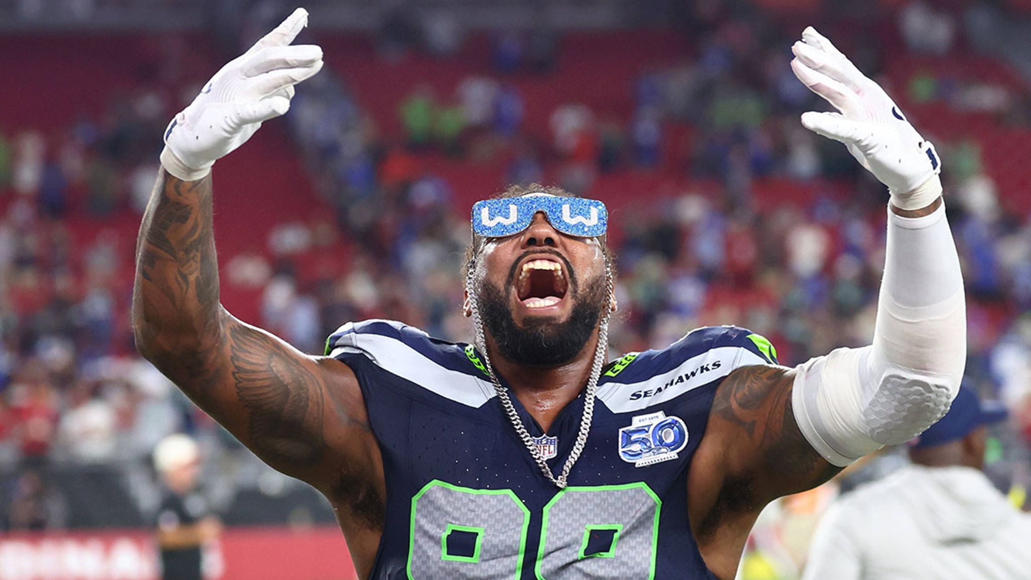 Seattle Seahawks besiegt in der NFL Arizona Cardinals im Division-Krimi ...