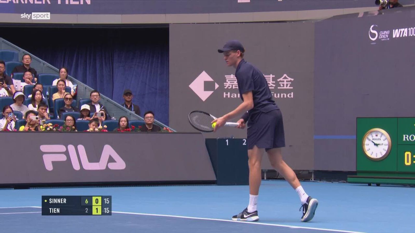 21. ATP-Titel! Sinner gewinnt Finale von Peking im Schnelldurchlauf | Tennis News | Sky Sport