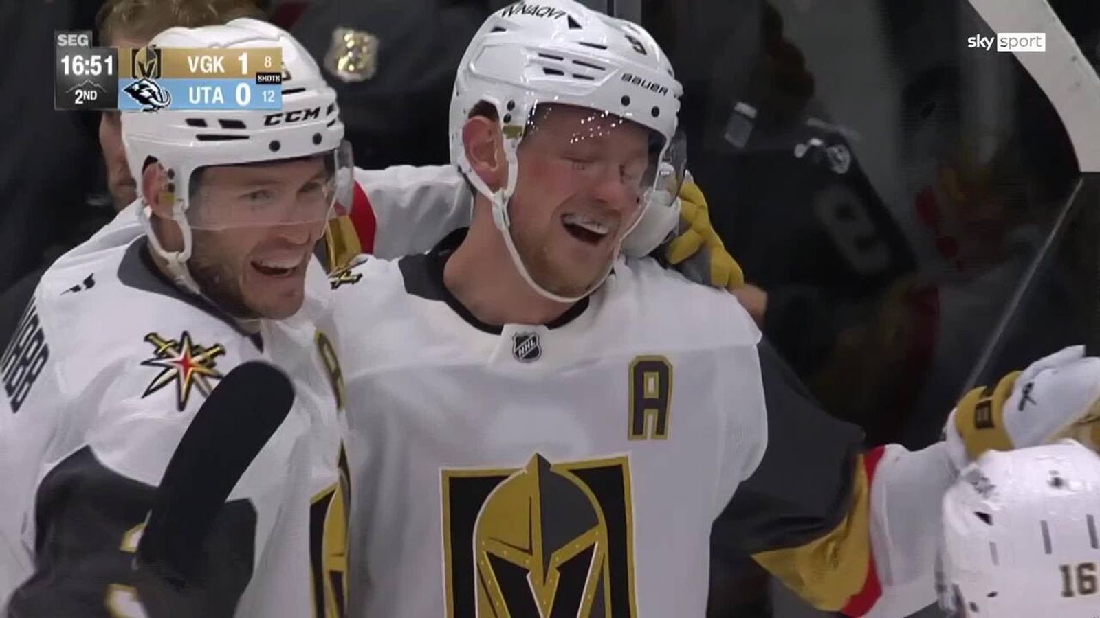 Peterka kassiert mit Utah böse Klatsche gegen Las Vegas | NHL News ...