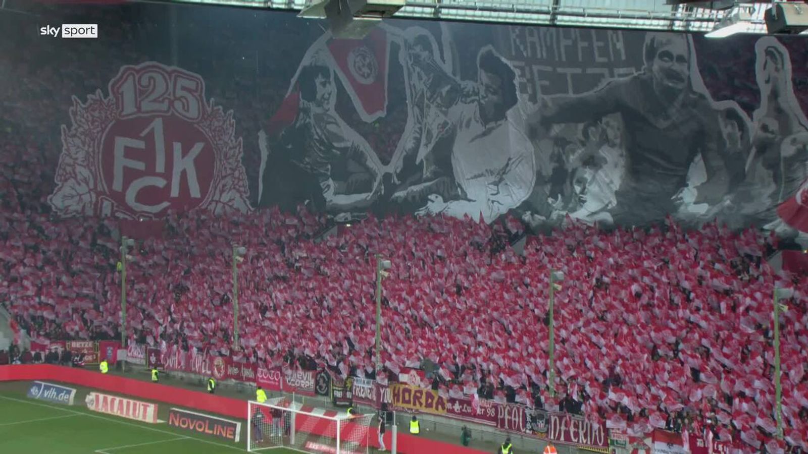 Chapeau! Kaiserslautern-Choreo setzt neue Maßstäbe | Fußball News | Sky ...