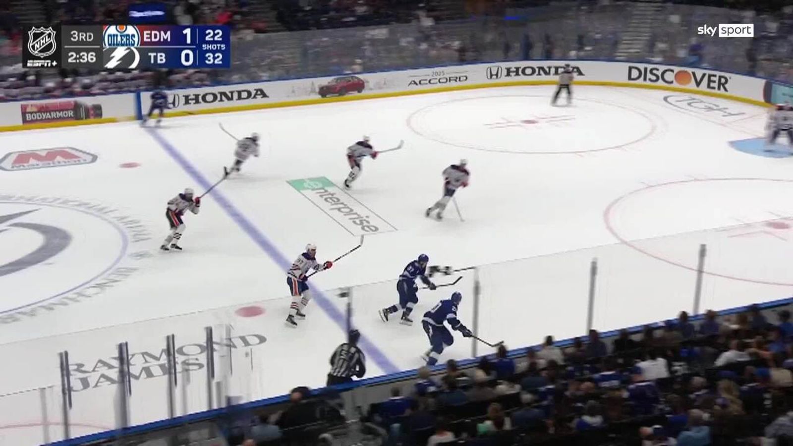 Oilers geben Sieg gegen Tampa spät aus der Hand | NHL News | Sky Sport