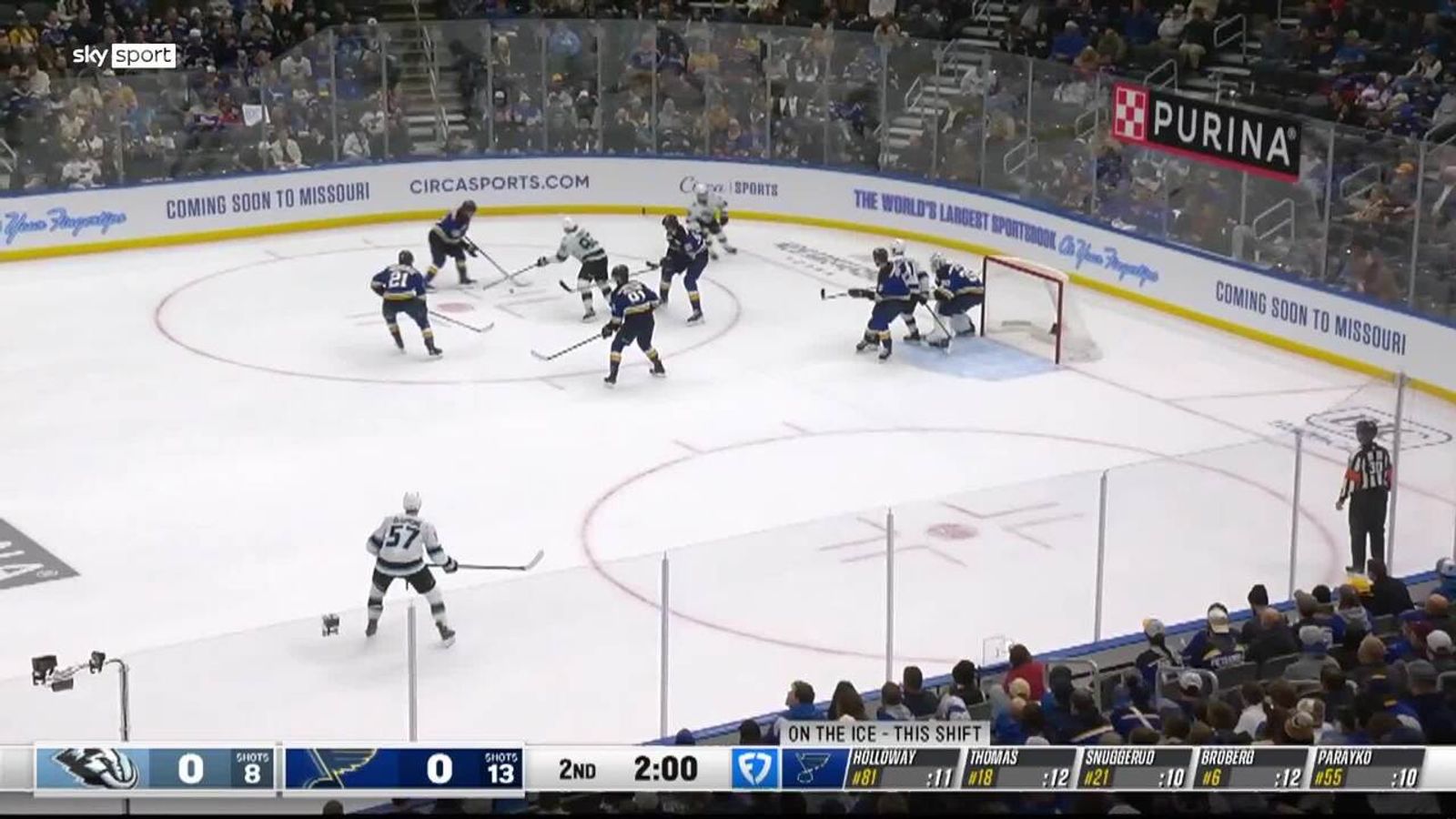 Peterka und Mammoth verlieren bei den St. Louis Blues | NHL News | Sky ...