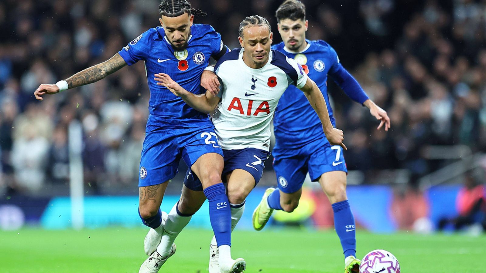 Xavi Simons wird bei Tottenham gegen Chelsea eingewechselt und ...