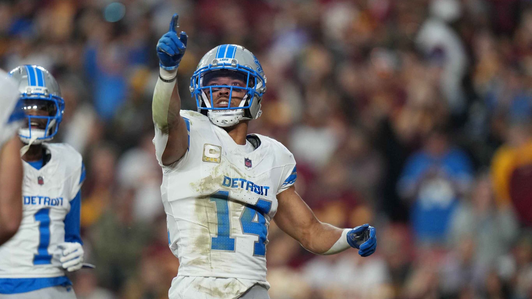 Detroit Lions besiegen Washington Commanders, Amon-Ra St. Brown jubelt mit Trump-Tanz | NFL News ...